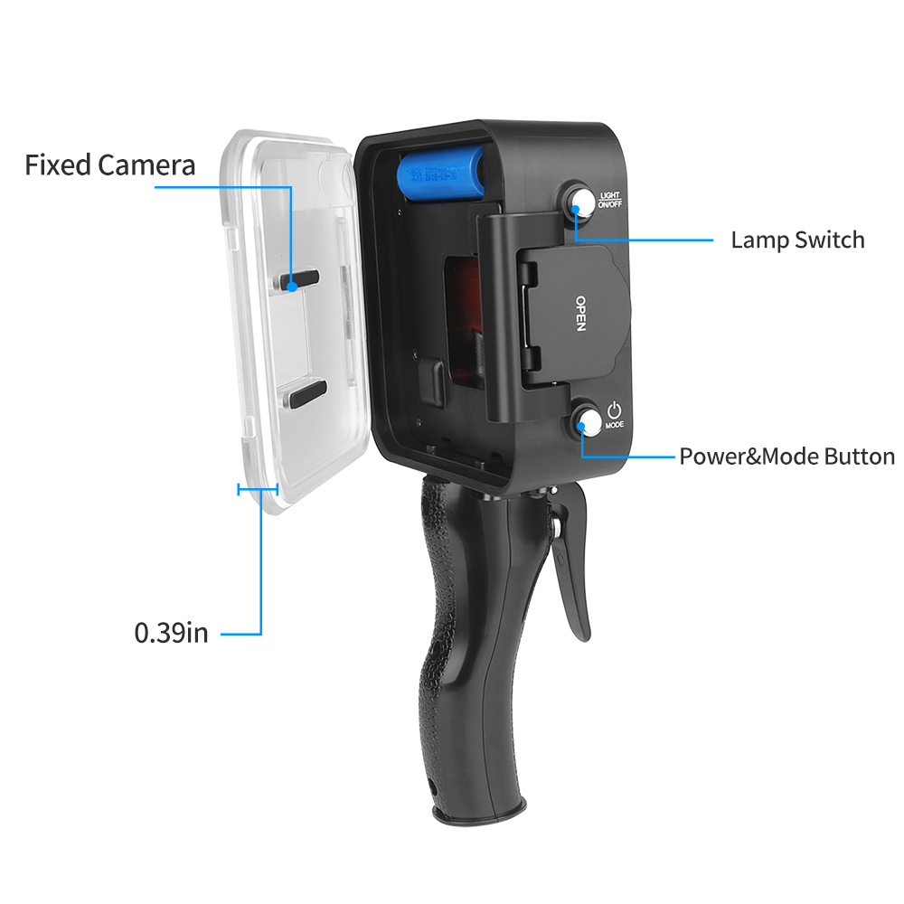 SHOOT Gopro Dive Underwater LED Light for Go Pro Hero 7 6 5 Black